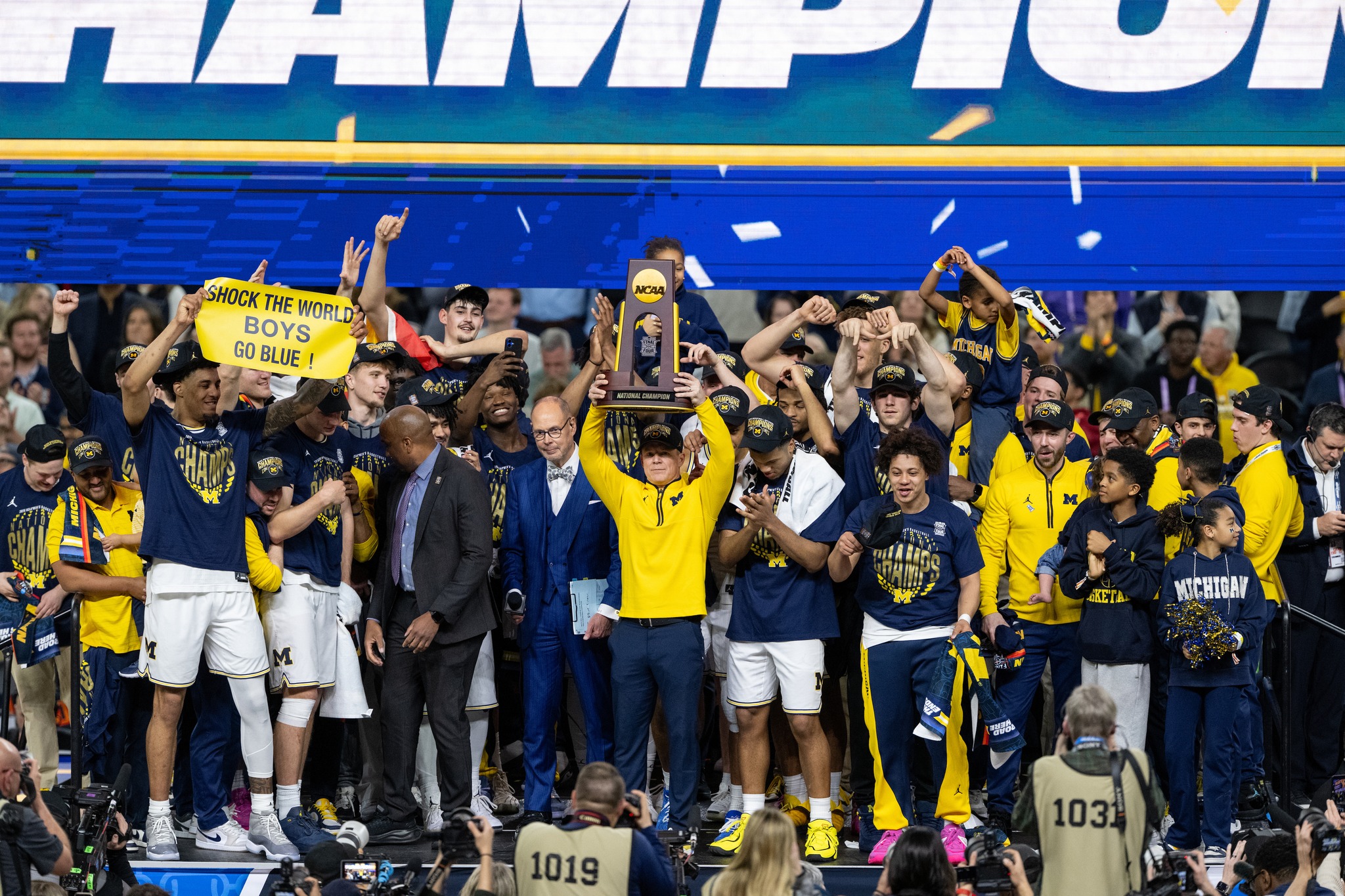 University of Michigan wins NCAA Championship! | Michigan in Pictures